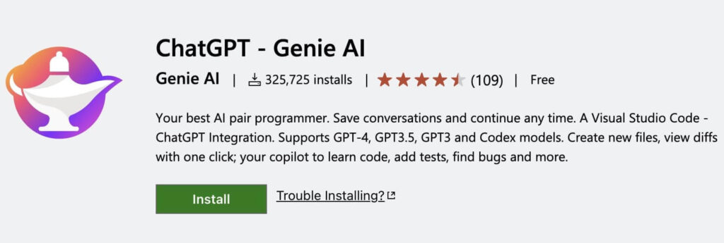 ChatGPT PlusにアップグレードしたのにVS CODEのGenie AIでエラーが出た件 | ホームページ制作 高品質で早くて月額 | PYLORHYTHM(ピロリズム)